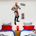 WWE - The Rock Wrestler Decal 25 + Bonus Wall Sticker Set – www.themed ...