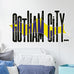 Batman™ Wall Sticker - Gotham City Logo Wall Decal DC Superhero Art ...