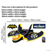 Batwheels™ Wall Sticker - Batwing Decal DC Superhero Art – www.themed.co.uk