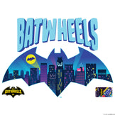 Batwheels™ Wall Sticker - City Bat Logo Decal DC Superhero Art – www ...