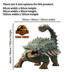Jurassic Chaos Theory Wall Sticker - Bumpy Wall Art – www.themed.co.uk