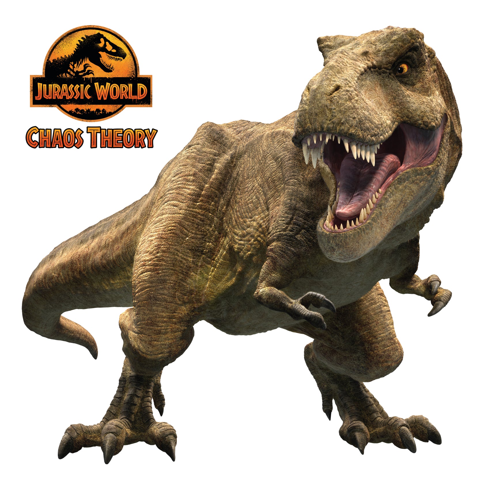 Jurassic Chaos Theory Wall Sticker - T-Rex Wall Art – www.themed.co.uk