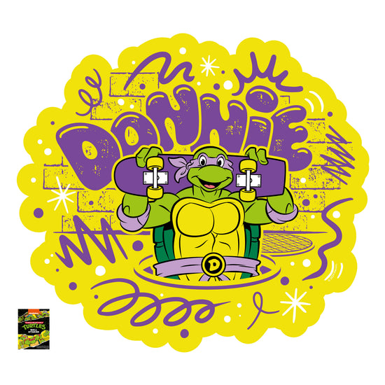 Teenage Mutant Ninja Turtles Wall Sticker - Donnie Graffiti Character ...