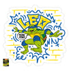 Teenage Mutant Ninja Turtles Wall Sticker - Leo Graffiti Decal TMNT Ar ...