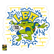 Teenage Mutant Ninja Turtles Wall Sticker - Leo Graffiti Decal TMNT Ar ...