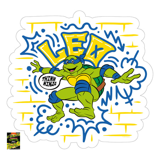 Teenage Mutant Ninja Turtles Wall Sticker - Leo Graffiti Decal TMNT Ar ...