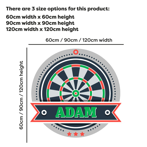 Darts Wall Sticker – www.themed.co.uk