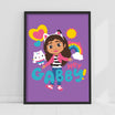 Gabby's Dollhouse Print - Hey Gabby Poster Kids Wall Art – www.themed.co.uk