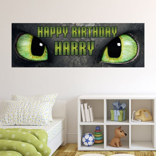 How To Train Your Dragon Birthday Banners – www.themed.co.uk