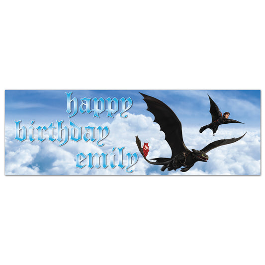How To Train Your Dragon Birthday Banners – www.themed.co.uk