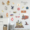 HARRY POTTER Wall Sticker – Magical World Icons Decal Set Wizarding Wo ...