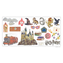 HARRY POTTER Wall Sticker – Magical World Icons Decal Set Wizarding Wo ...