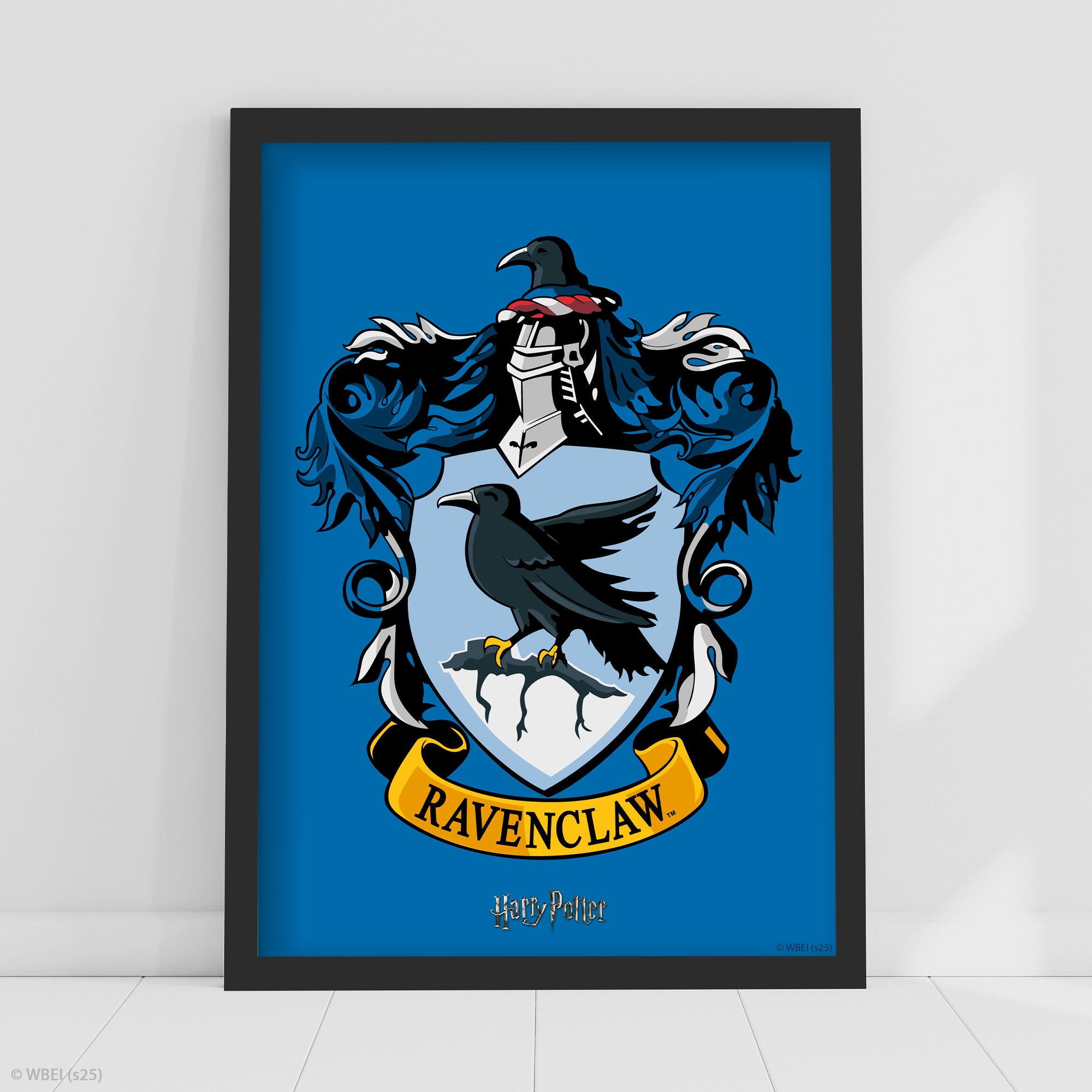 HARRY POTTER Print – Ravenclaw Crest Poster Wall Art – www.themed.co.uk