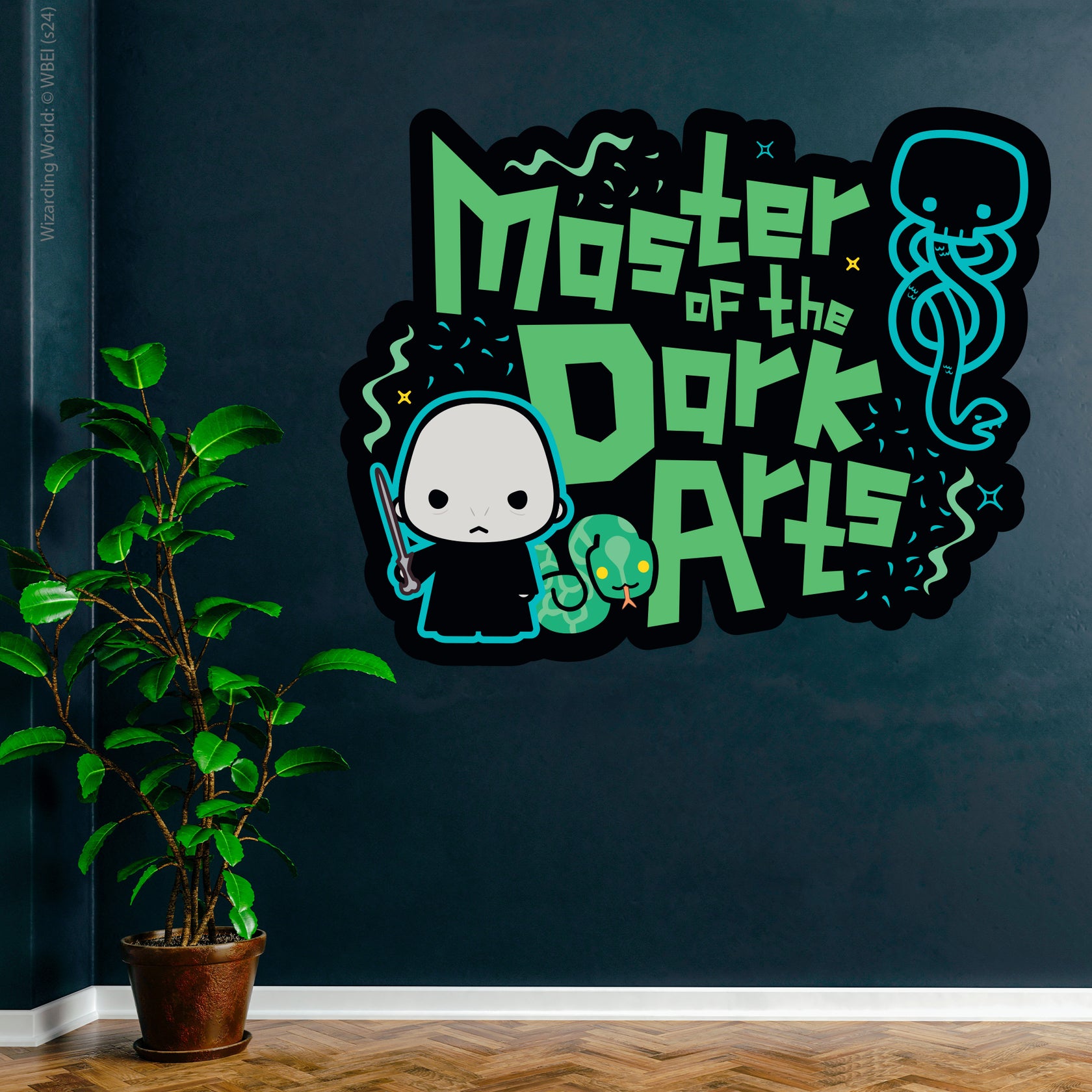 HARRY POTTER Wall Sticker – Voldemort Master of the Dark Arts Charm Wa ...