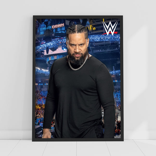 WWE Print - Jimmy Uso Crowd Poster Wrestling Wall Art – www.themed.co.uk