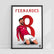 Manchester United FC Print - Bruno Fernandes 25/26 Player Illustration ...