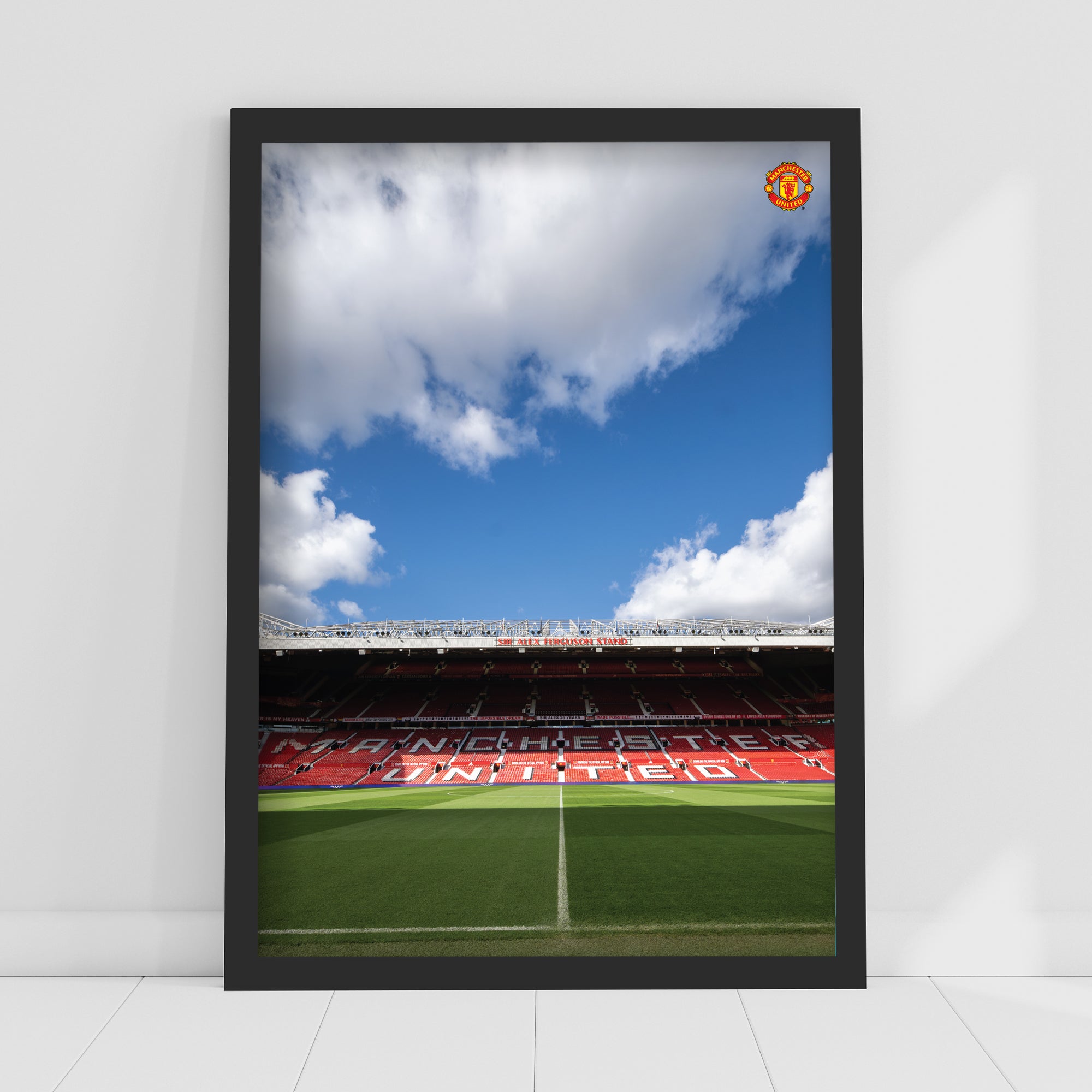 Manchester United FC Print - North Stand Poster – www.themed.co.uk