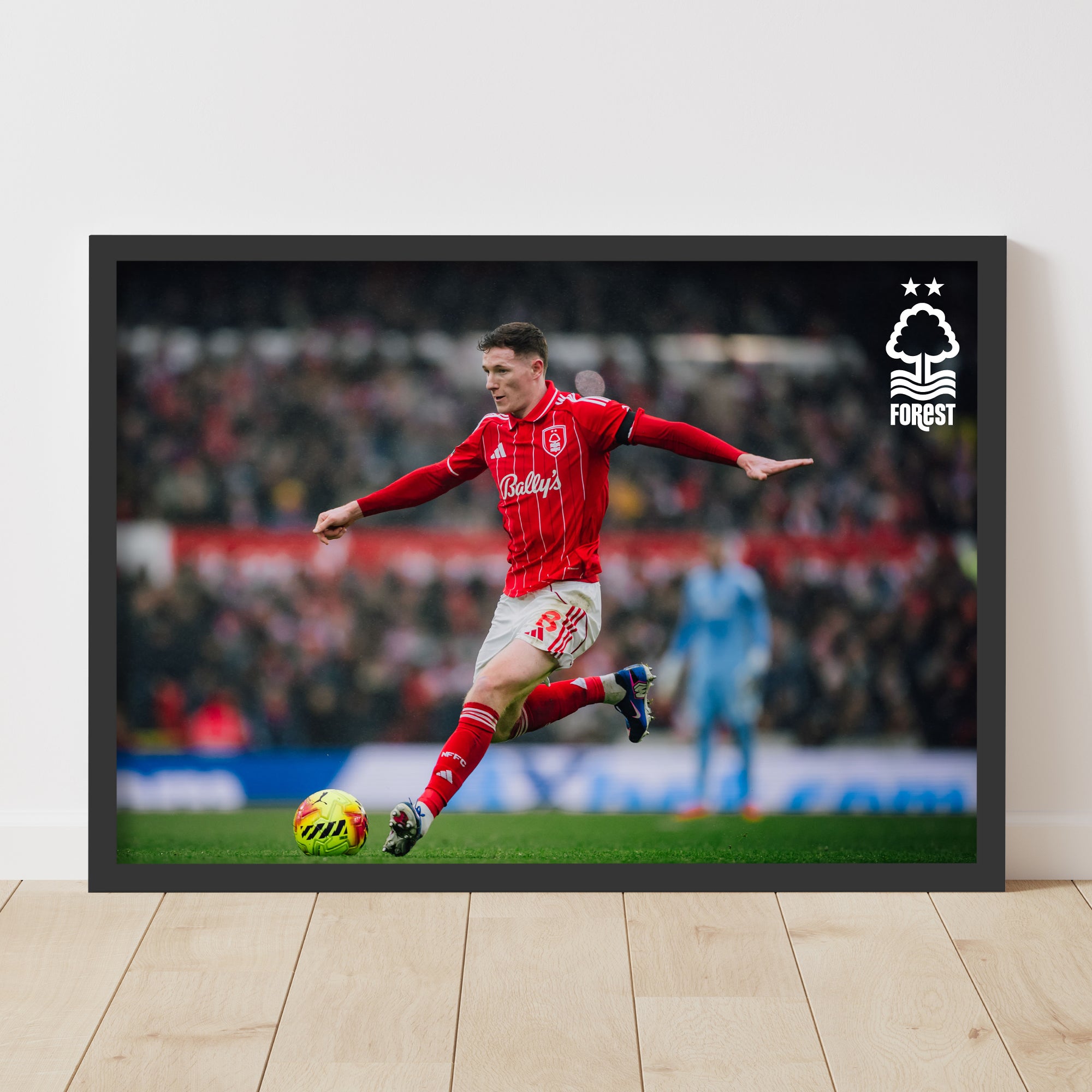 Nottingham Forest FC Print - Elliot Anderson Action Shot Poster – www ...