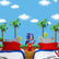 Sonic The Hedgehog Full Wall Mural - Pixel Sonic Running Through Game ...