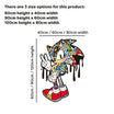Sonic The Hedgehog Wall Sticker - Sonic Peace Pose Dripping Graffiti W ...