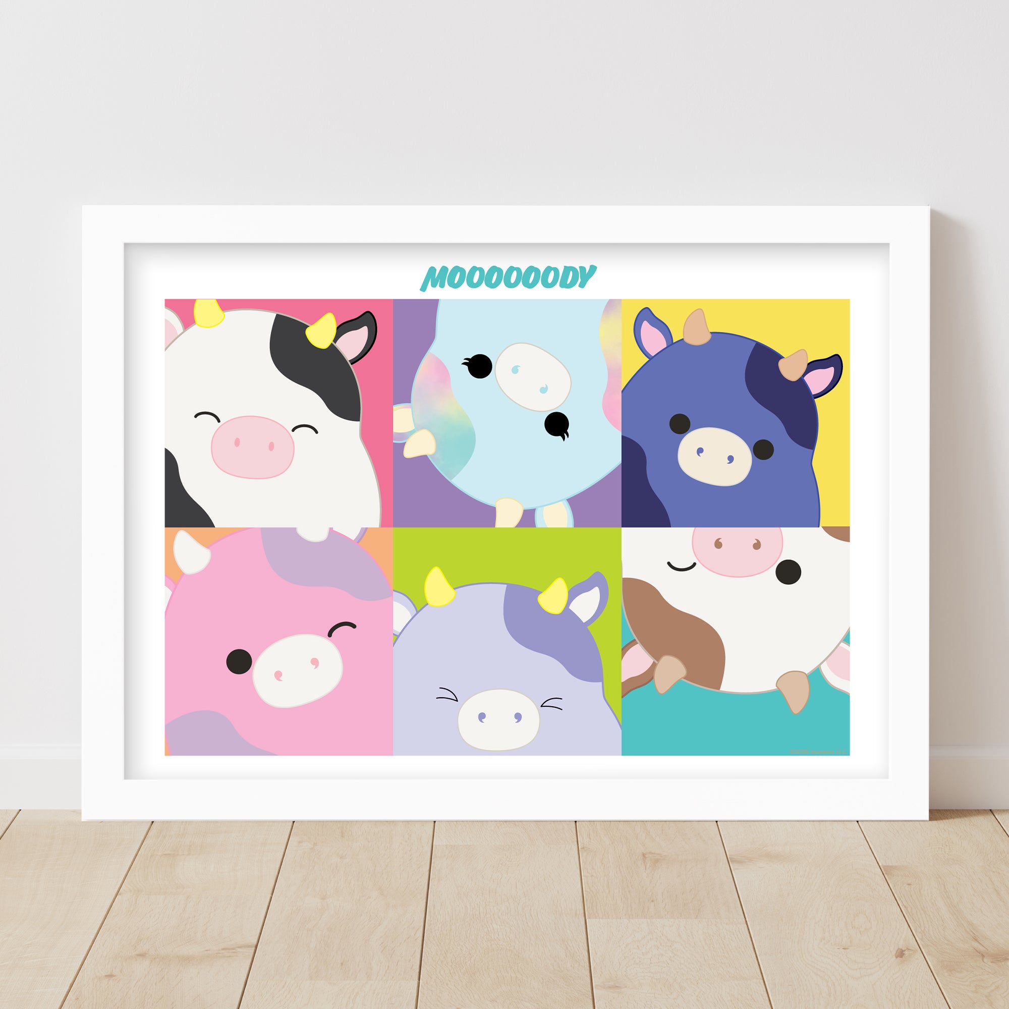 Squishmallows Print - Moody Cows Poster Wall Art – www.themed.co.uk