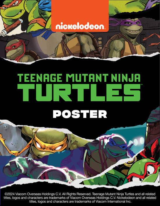 Teenage Mutant Ninja Turtles Print - Group Moonlight Rooftop Poster Wo ...