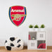 Arsenal Football Club Crest Wall Sticker – www.themed.co.uk