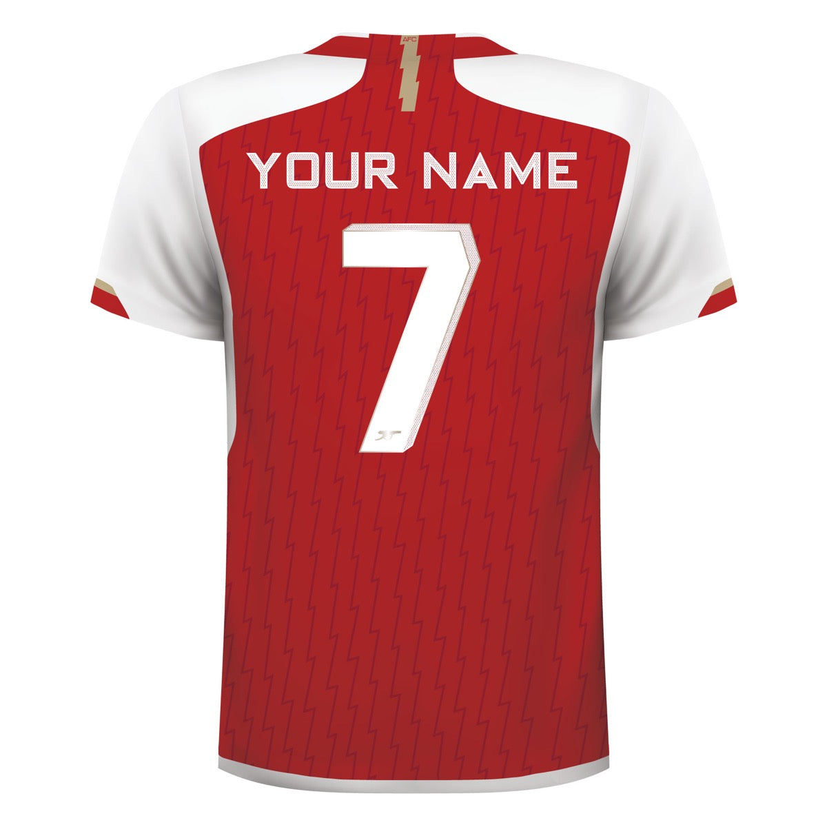 Arsenal Football Club Personalised Shirt Design Bedroom Wall Sticker ...