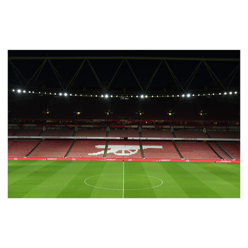 Arsenal FC Stadium Full Wall Mural - Night Time Cannon in Stands – www ...