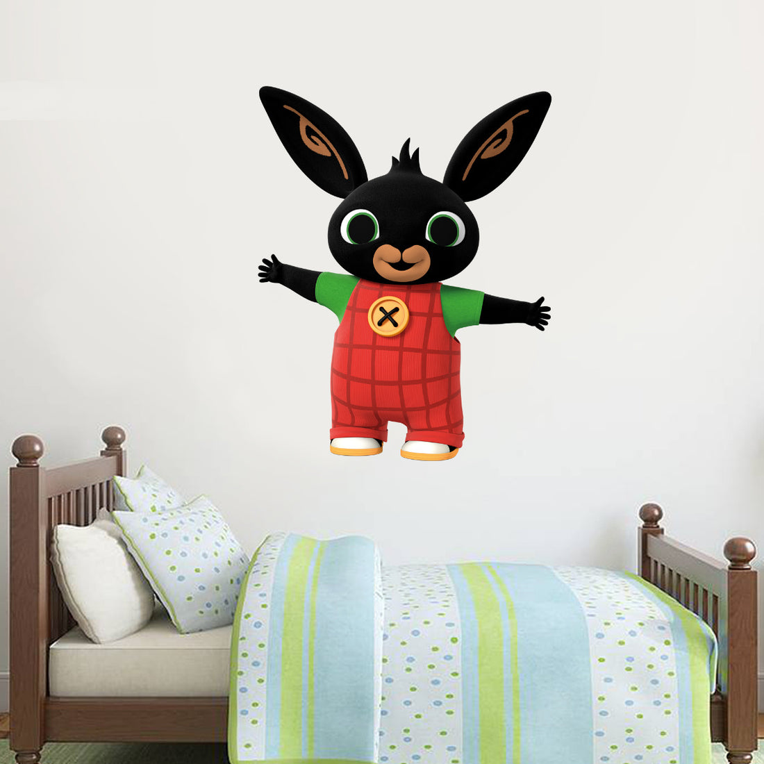 Bing Wall Sticker - Bing Arms Open – www.themed.co.uk