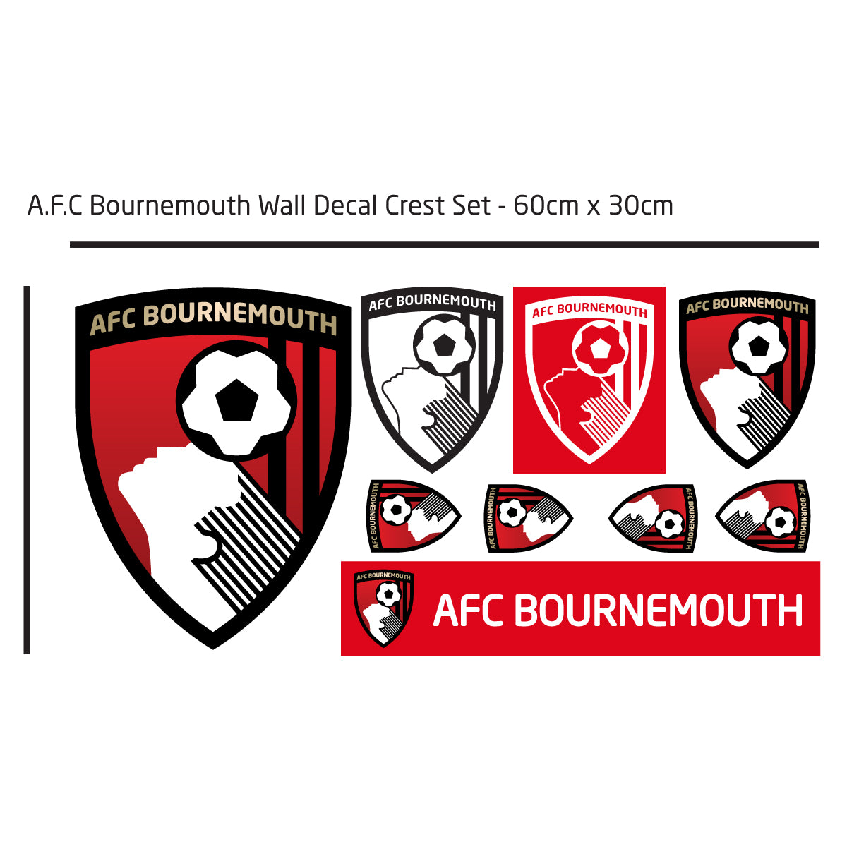 AFC Bournemouth Vitality Stadium Corner Flag View Wall Sticker – www ...