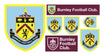 Burnley Football Club Crest & Personalised Name Wall Sticker – www ...