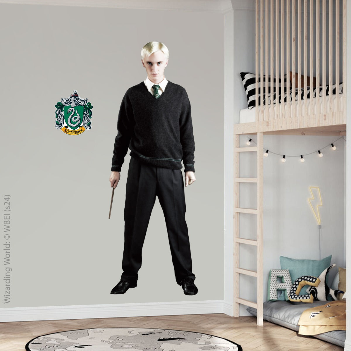 HARRY POTTER Wall Sticker - Draco Malfoy Cut Out Wall Decal Wizarding ...