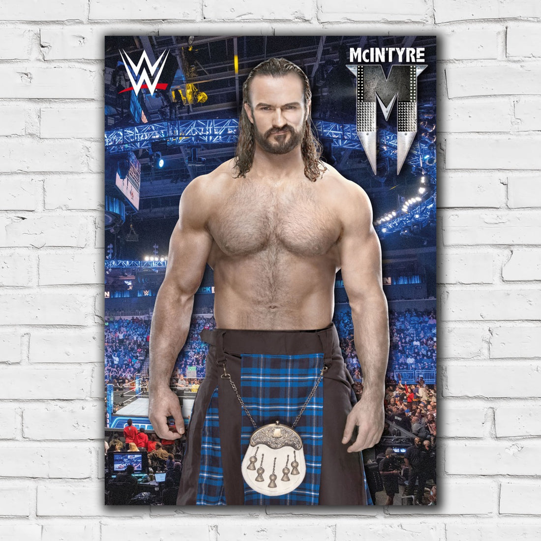 WWE Print - Drew McIntyre Crowd Poster – www.themed.co.uk