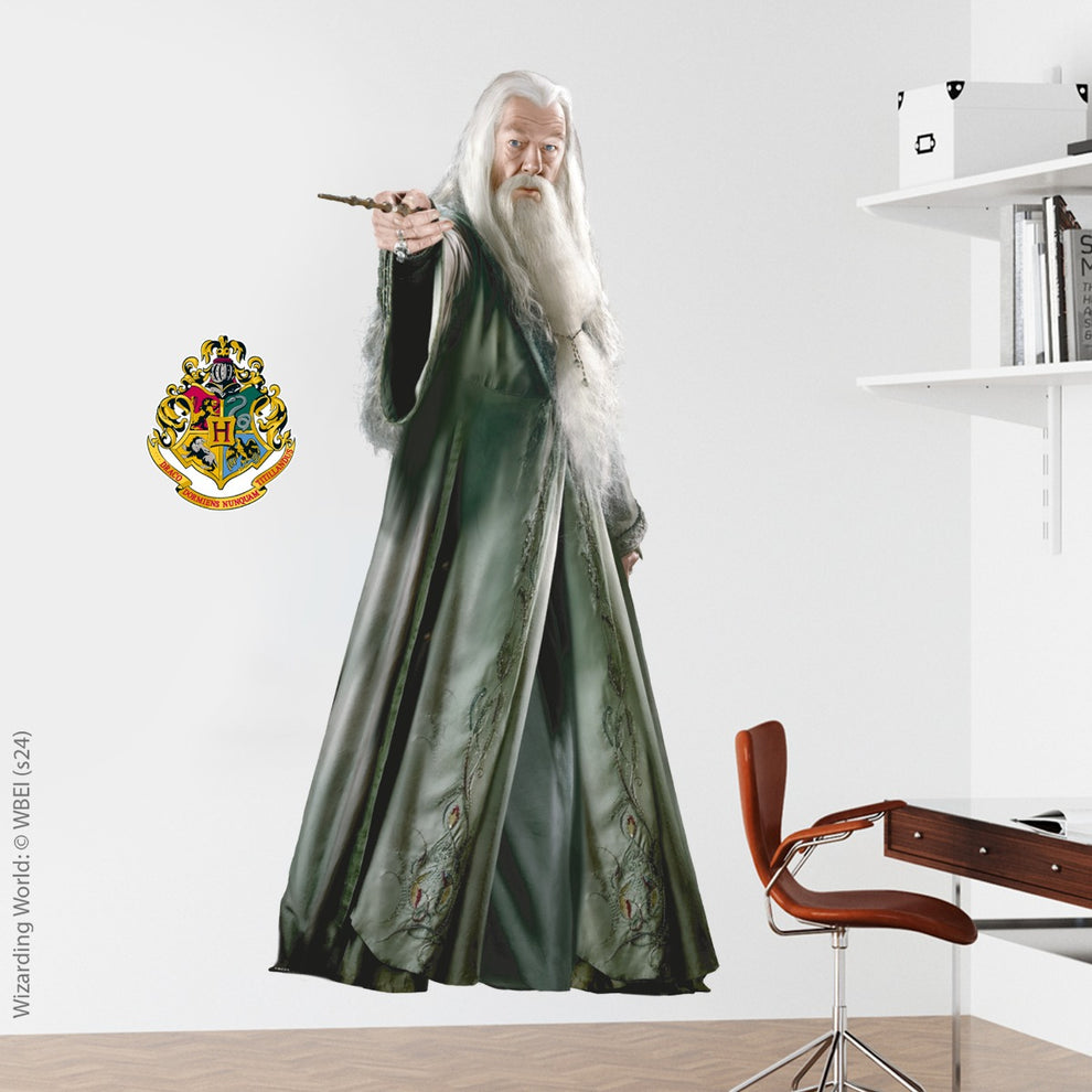 HARRY POTTER Wall Sticker - Dumbledore Cut Out Wall Decal Wizarding Wo ...