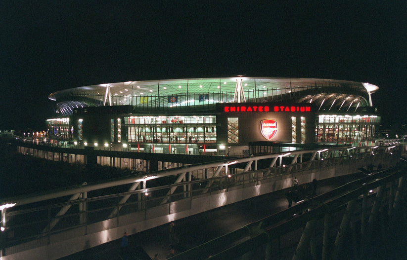 Arsenal Emirates Stadium Full Wall Mural - Outside Night Time View No ...