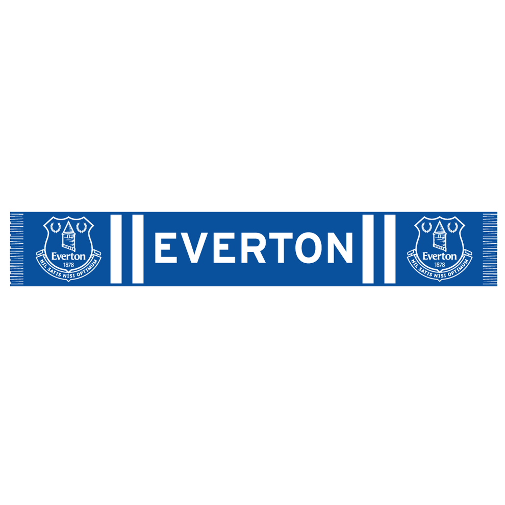 Everton Football Club Bar Scarf Design Wall Sticker – www.themed.co.uk