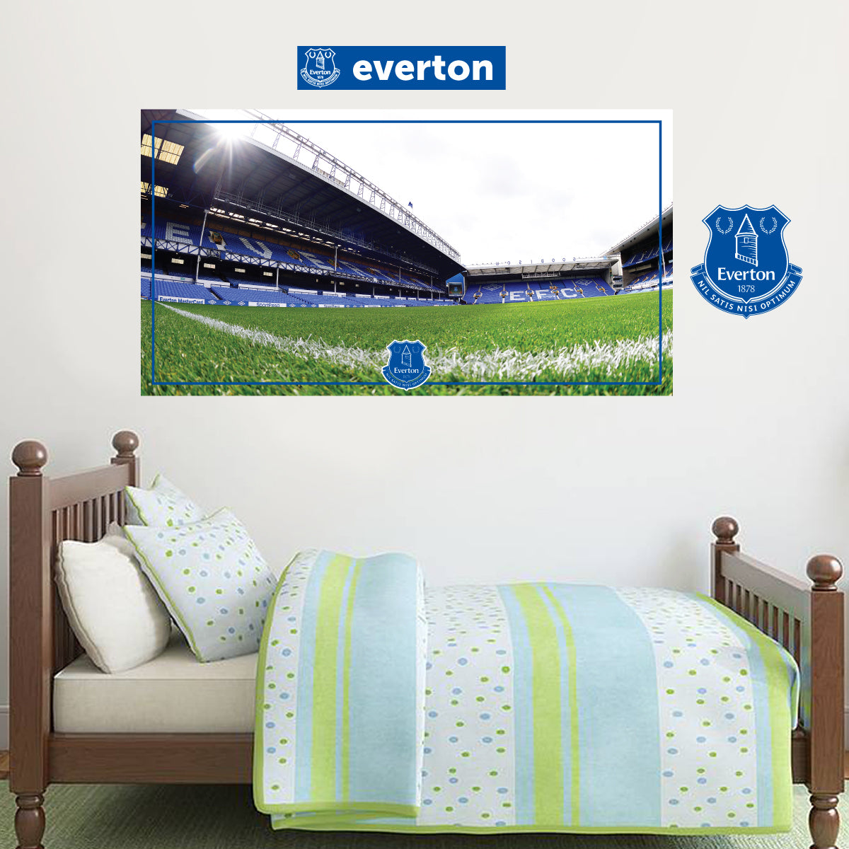 Everton Football Club Goodison Park Stadium Wall Mural Sticker – www ...
