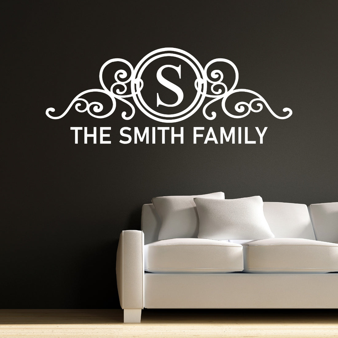 Family Name Wall Sticker – www.themed.co.uk