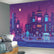 Gaming Wall Mural - Gamer Pixel Metropolis Full Wall Mural Art – www ...