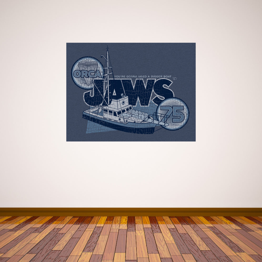 Jaws Wall Sticker - Bigger Boat Distress Graphic – www.themed.co.uk