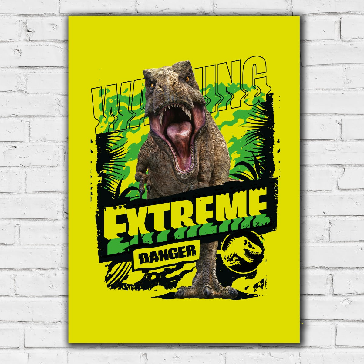 Jurassic World Camp Cretaceous Print - T-Rex Extreme Danger – www ...