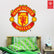 Manchester United Football Club Crest Wall Sticker – www.themed.co.uk
