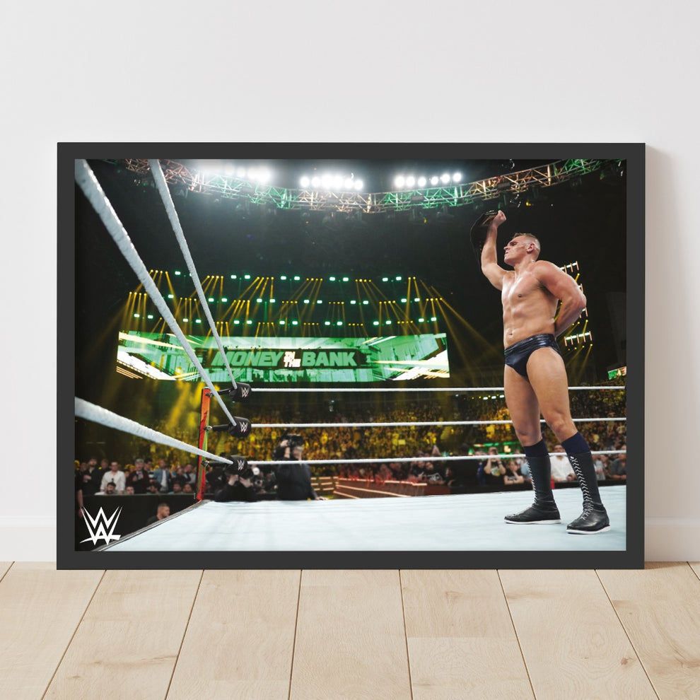 WWE Print - MITB Gunther Poster – www.themed.co.uk