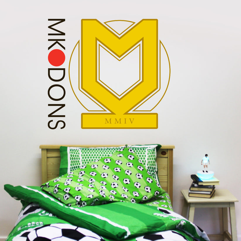 MK Dons Club Crest – www.themed.co.uk