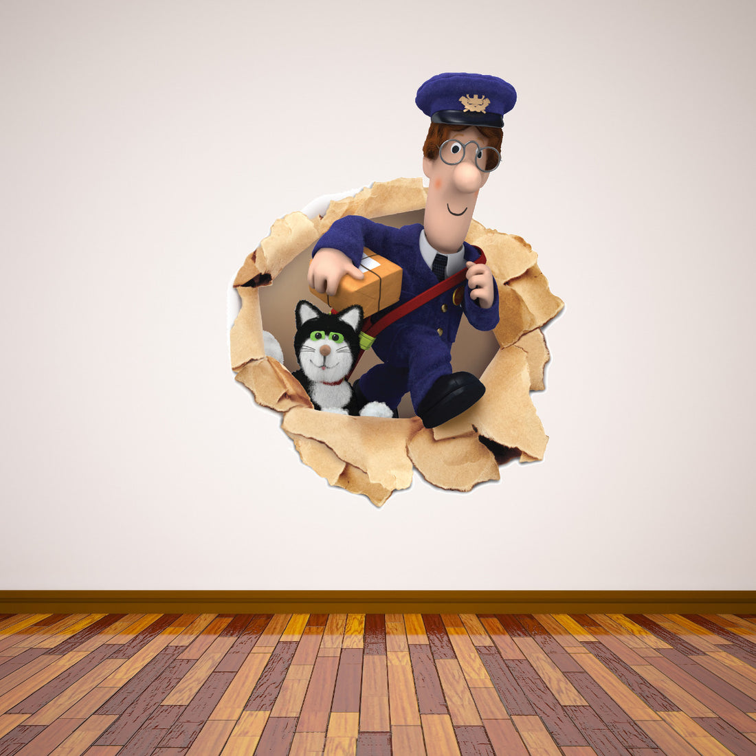Postman Pat - Paper Broken Wall Sticker – www.themed.co.uk