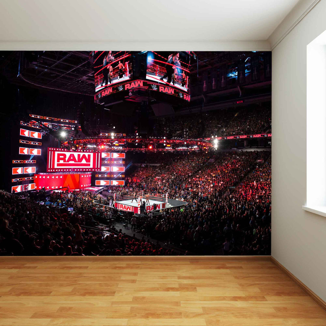 WWE - Raw Arena Full Wall Mural – www.themed.co.uk