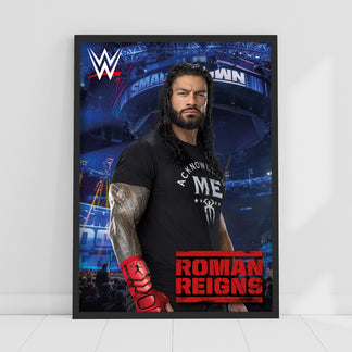 WWE Print - Roman Reigns Crowd Poster – www.themed.co.uk