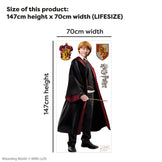HARRY POTTER Wall Sticker - Ron Weasley 2nd Year Cut Out Wall Decal Wi ...
