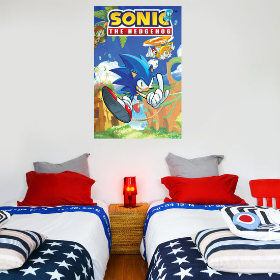 Sonic The Hedgehog - Sonic and Tails Wall Sticker SONIC19 – www.themed ...